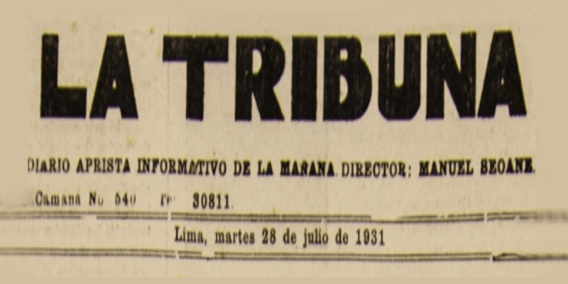 Col:EAP498-Lima – Fuentes Históricas del Perú