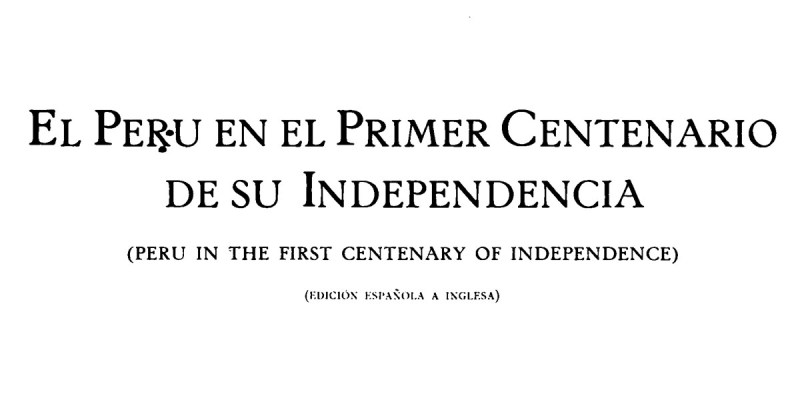 Germán Stiglich – Fuentes Históricas del Perú