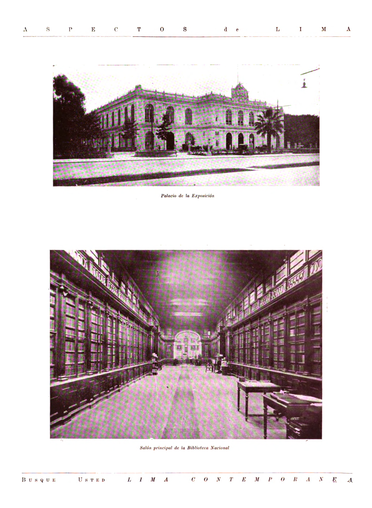 «Aspectos de Lima y sus alrededores» por Fabio Camacho (Lima, [1924 ...