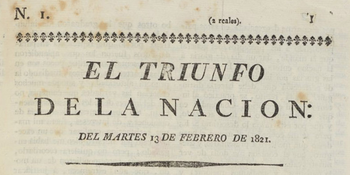 El Triunfo de la Nación (Lima, 1821) – Fuentes Históricas del Perú