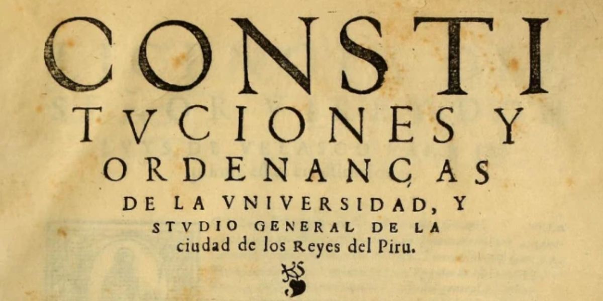 Documentos administrativos de la Universidad Nacional Mayor de San ...