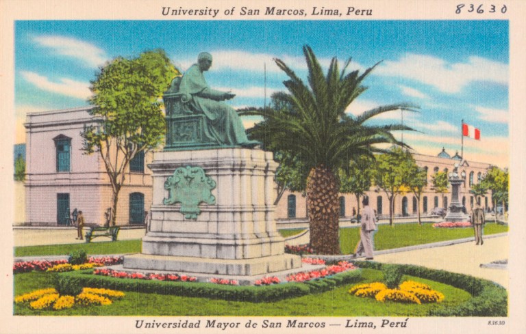 Registros fotográficos y audiovisuales de la Universidad Nacional Mayor ...
